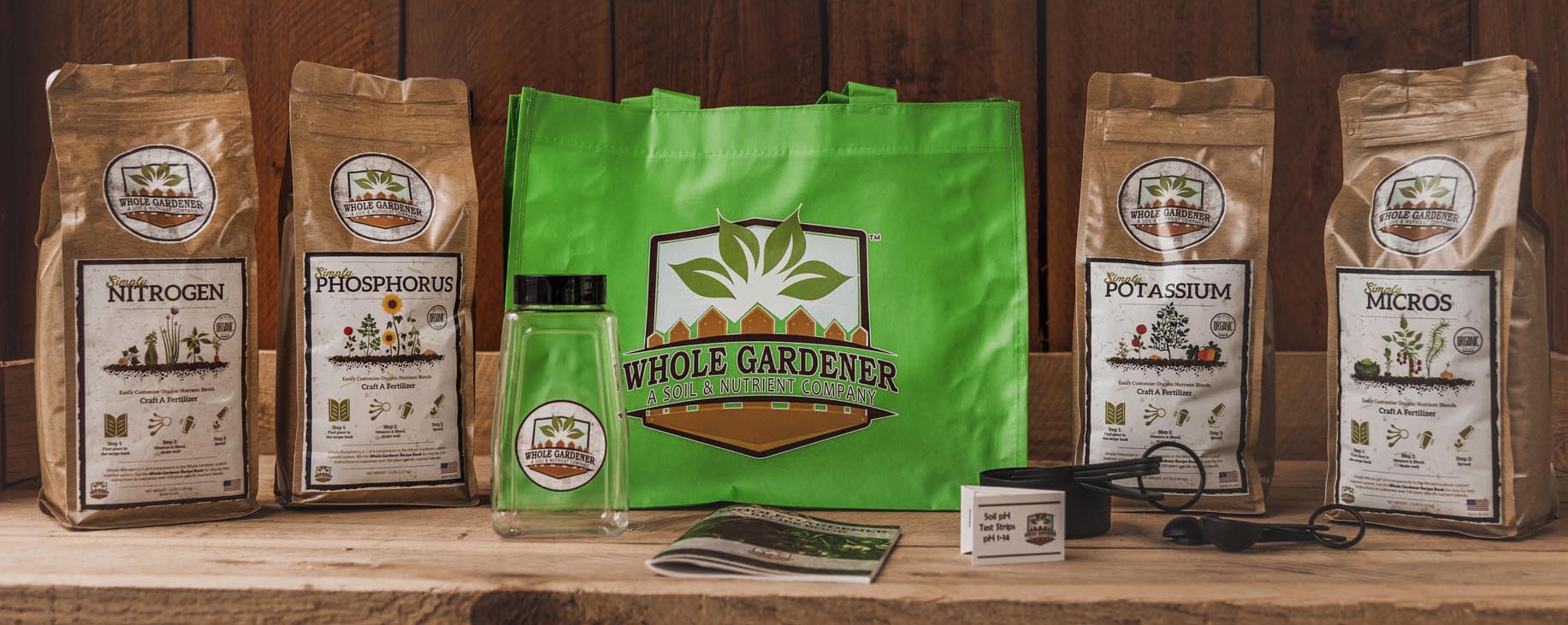 Whole Gardener Plant Nutrient Kit | Whole Gardener